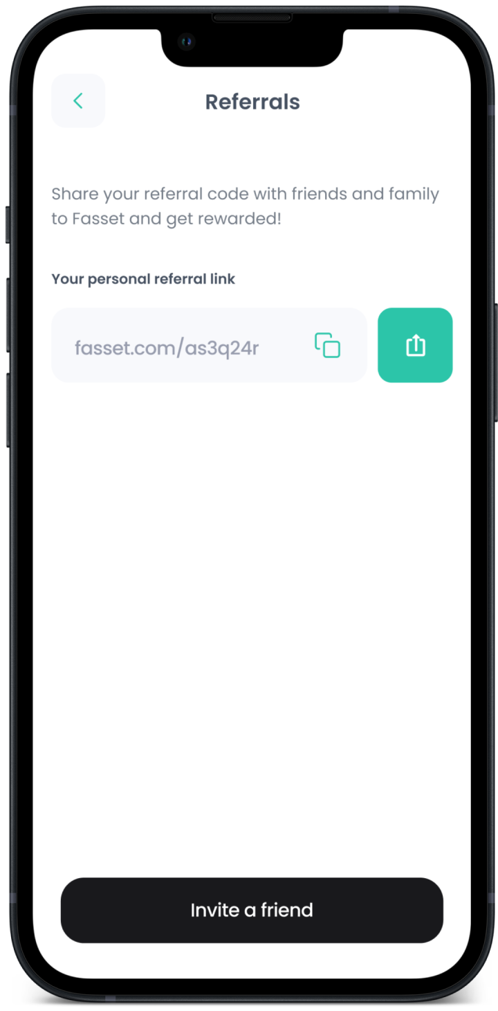 Crypto Referral Program | Refer & Earn USDT | Fasset